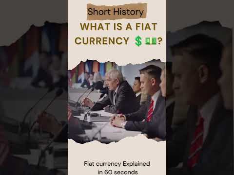 What is a Fiat Currency? Fiat Money explained in 60 seconds