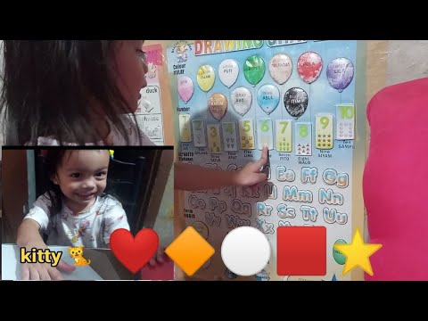 Words that Start with A-Z by: Raily and Reciting her ABC, Colors, Numbers and Shapes