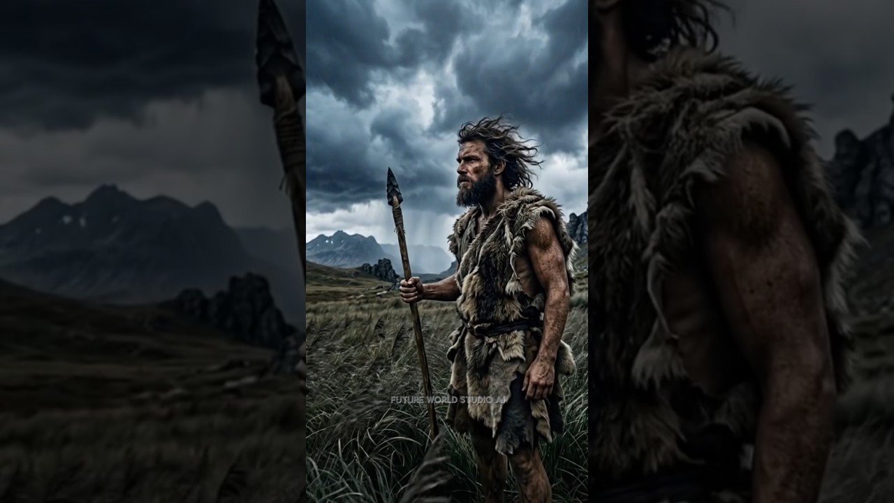 Human Evolution in 60 Seconds | From Caveman to AI God