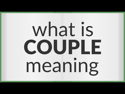 Couple | meaning of Couple