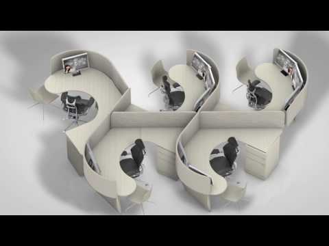 eDesk: The Evolution of the Desk - Better than cubicles or benching.