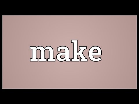 Make Meaning