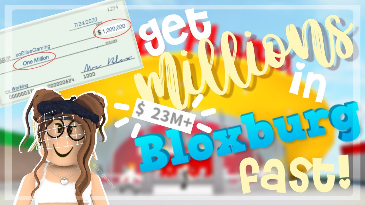 15 Ways to Get Rich FAST in BLOXBURG! How to Get MILLIONS Fast by Working! *helpful*