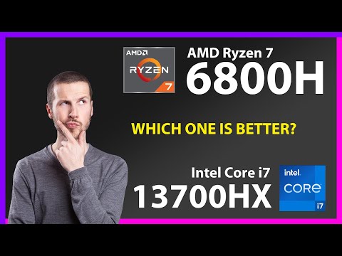 AMD Ryzen 7 6800H vs INTEL Core i7 13700HX Technical Comparison