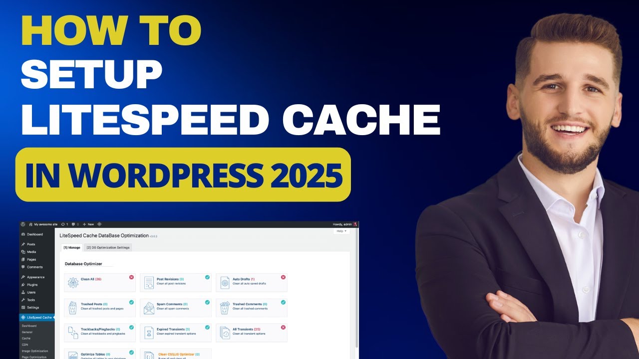 Litespeed Cache Tutorial 2025 | Wordpress Caching Plugin