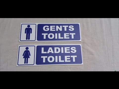 STAFF WASHROOM SIGN BATHROOM DOOR SIGN WASHROOM SIGN STAFF TOILET SIGN BATHROOM DOOR SIGN