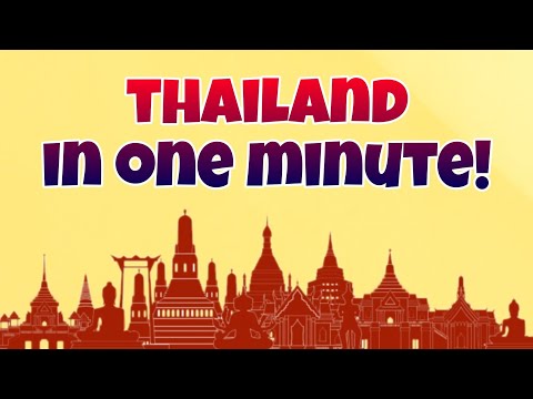 10 Fun Facts about Thailand in ONE MINUTE!