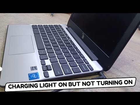Hp Chromebook Charging light blinking White With No Power - Hp Chromebook 11 G5 Not Turning On Fixed