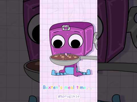 Spoon feeding with Boxten/ Dandy's World Animation #dandysworld #memes #shorts #boxten