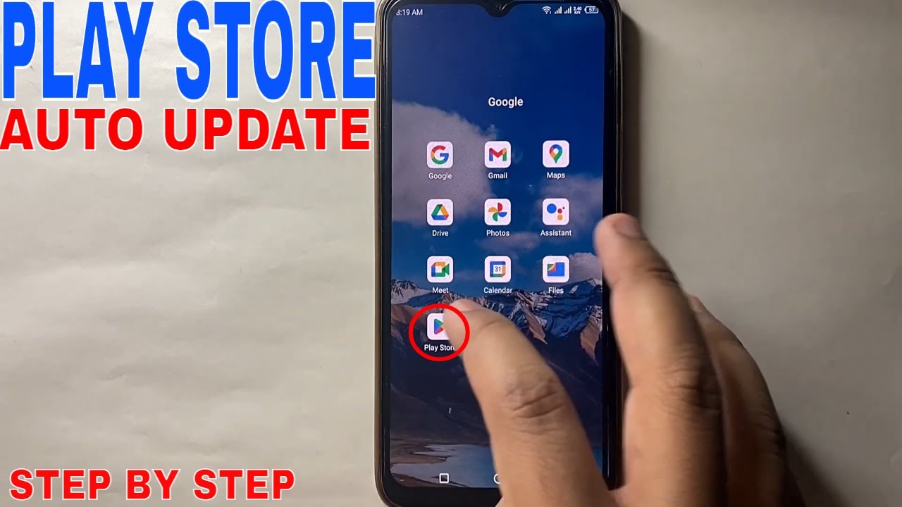 ✅  How To Enable Auto Update In Play Store 🔴