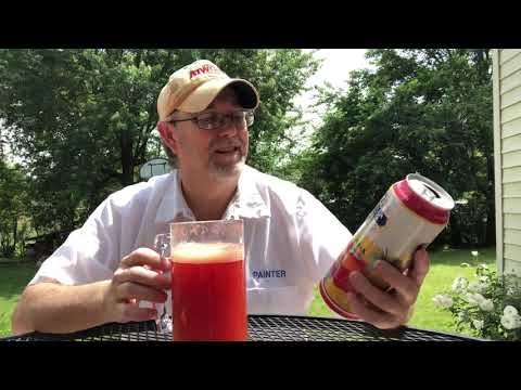 Estrella Jalisco Mango Michelada, made with Clamato 3.5%(Golden Road Brewing)#The Beer Review Guy