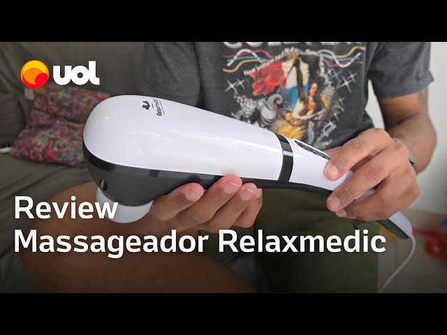Massageador elétrico corporal Relaxmedic vale a pena? Confira teste