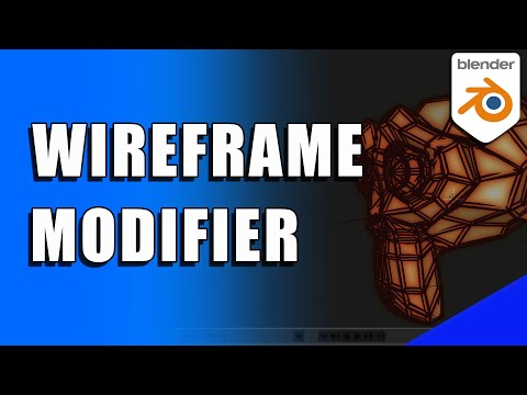 How to Use the Wireframe Modifier in Blender 3D (Full Guide)