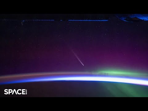 Comet Tsuchinshan-ATLAS captured in amazing time-lapse from space