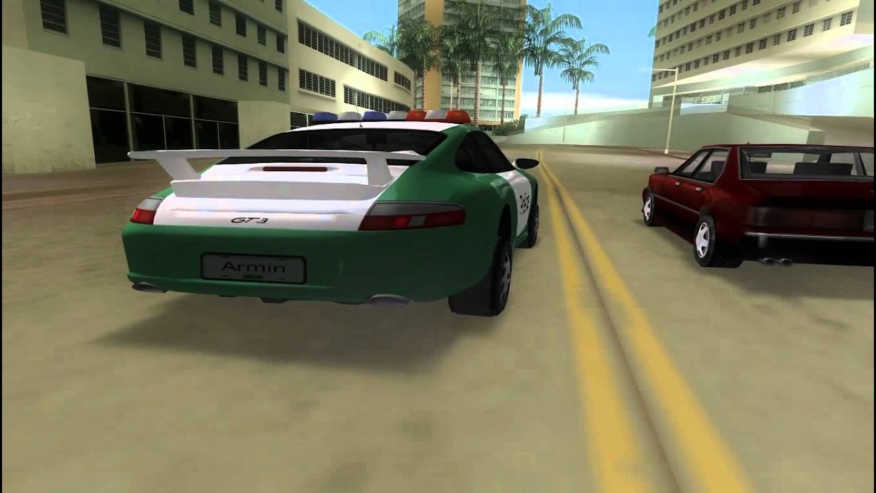 Porsche 911 GT3 Police - GTA: Vice City