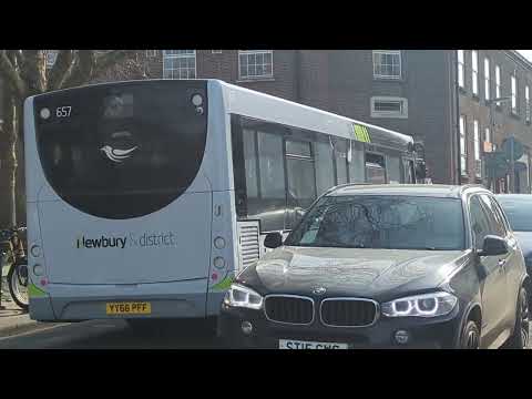 Here is 657 on Rail replacement in Woking Saturday 8 March 2025