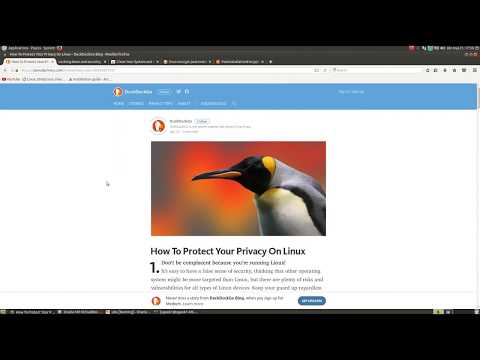 Protect Privacy in Linux (DuckDuckGo)