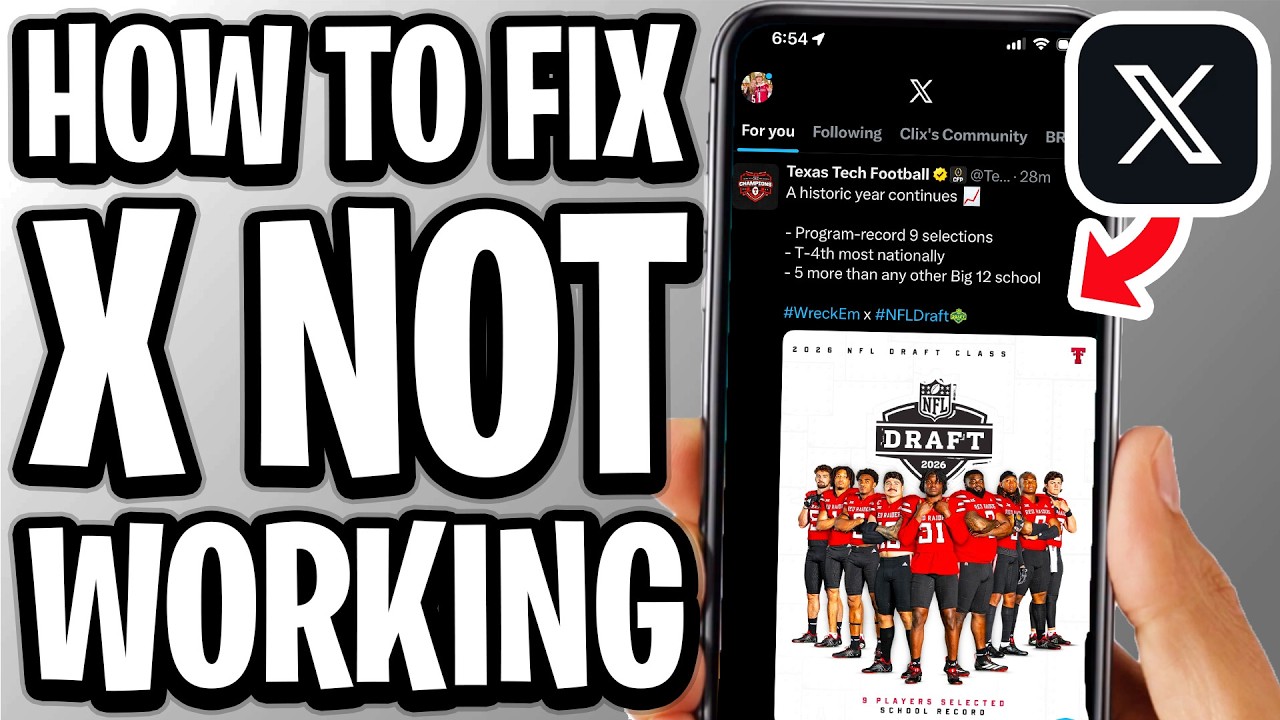 How To FIX X Not Working (Why Is Twitter Down) - Full Guide