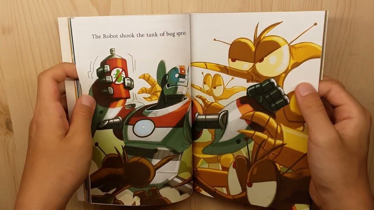 RICKY ricotta's mighty robot #2 (@dennypark English reading show )