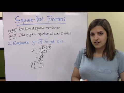 Square Root Functions