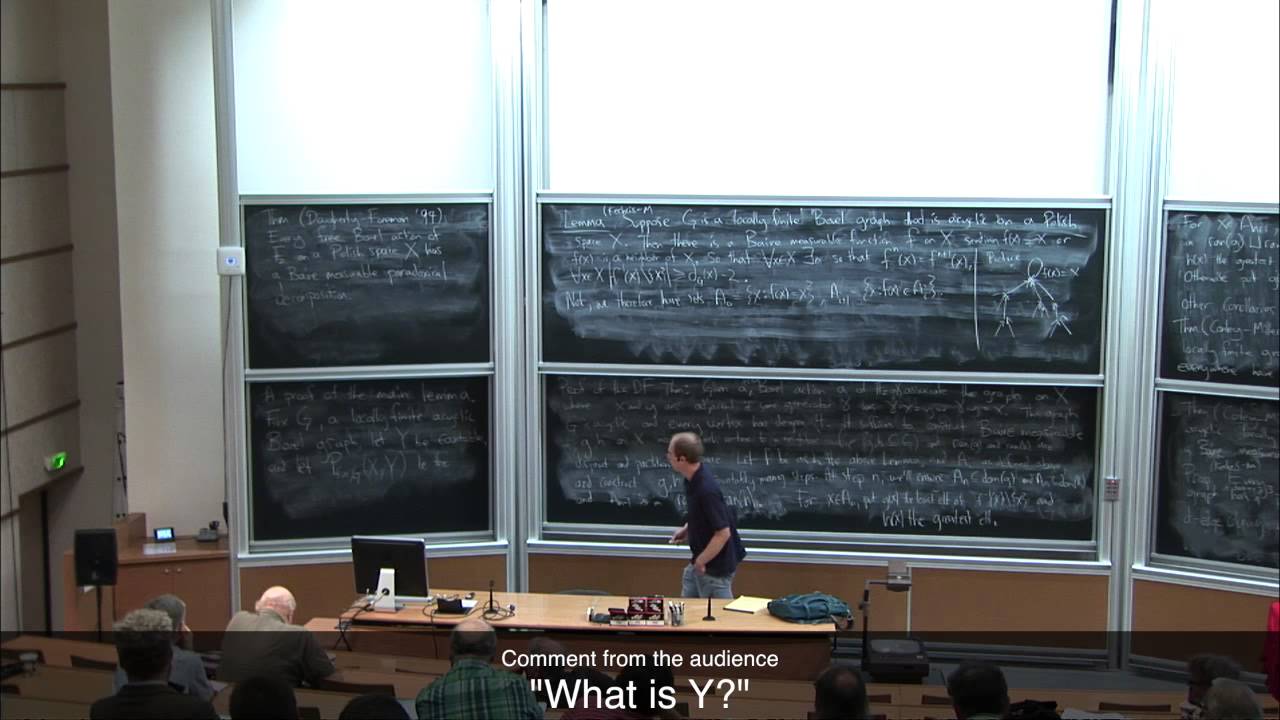 Andrew Scott Marks:  Descriptive graph combinatorics - Lecture 1