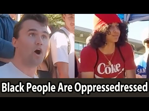 Charlie Kirk OBLITERATES White Liberals Who Says Black People Are Oppressed