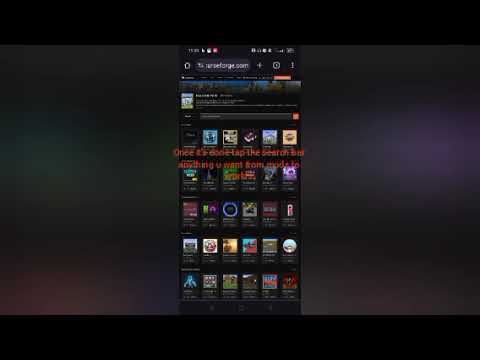 how to download Curseforge mods on Mobile devices
