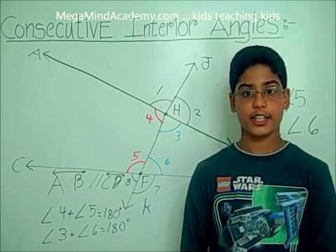 Consecutive Interior Angles