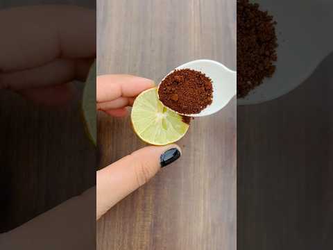 Easy Manicure At Home | Hand Cleaning Tips With Lemon #skincare #youtubeshorts #viral