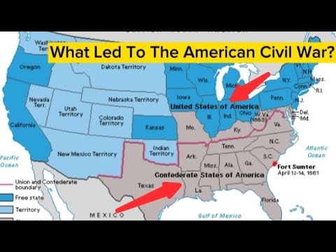 Revealing Shocking Reasons That Led To The American Civil War: 1819-1861