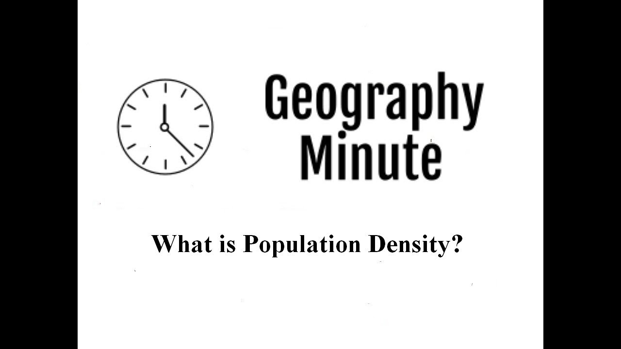 What is Population Density?