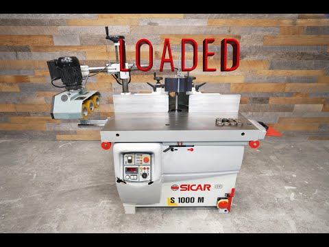 Sicar S 1000 M Sliding Table Shaper