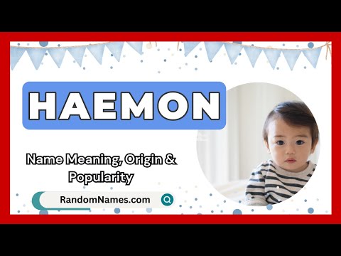 Haemon - Baby Boy Name Meaning, Origin & Popularity - RandomNames.com