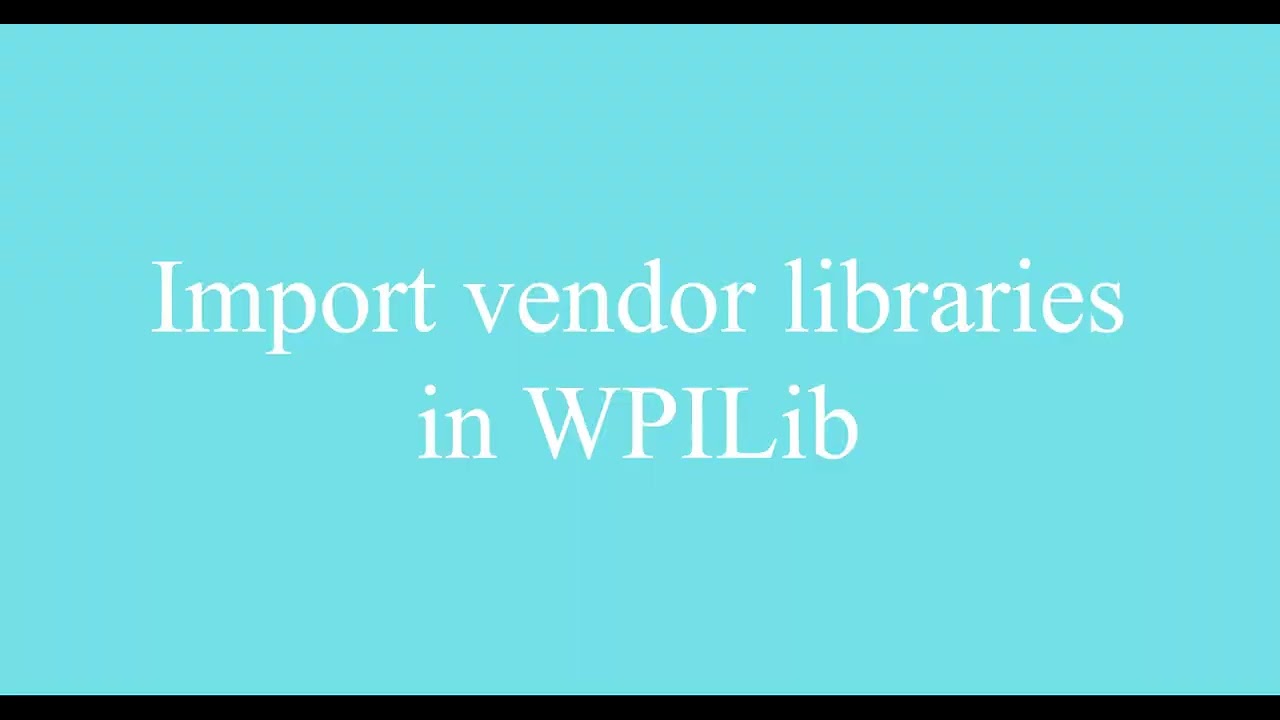 FRC Java Tutorial - Getting Started on WPILib