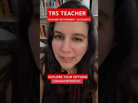Teacher Pension and Insurance Options! Teacher Retirement System of Texas Reviews #teacherretirement