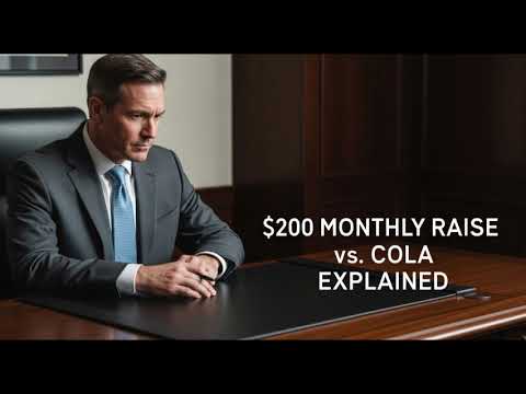 $200 Monthly Raise vs. COLA Explained