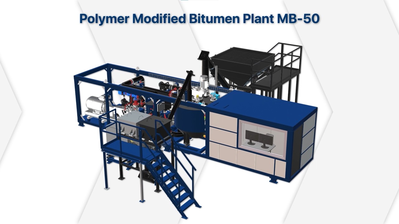 Bitumen modification unit ErichHahn MB-50 (ENG version)