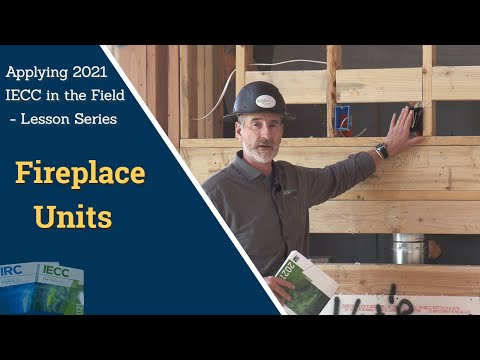 Fireplace Air Barrier - Field Application of the Energy Code