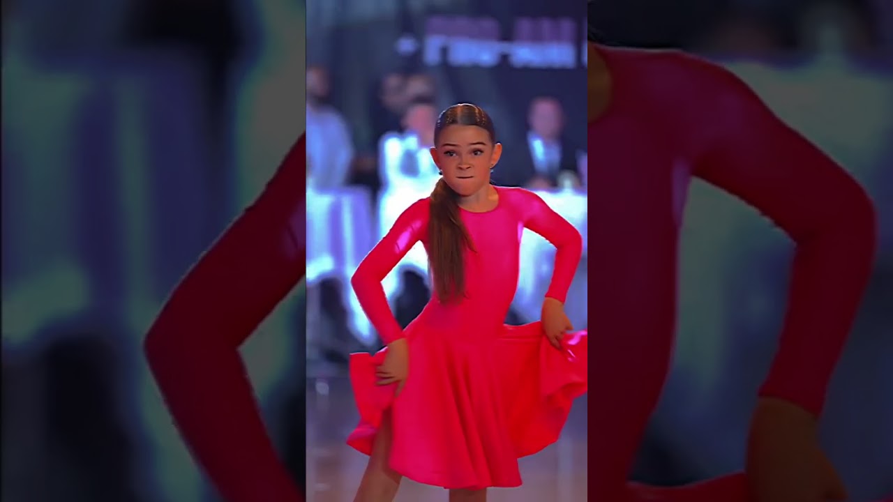 It was this girl who blew up social networks! Her name is Milan!🔥👏#ballroomdance #shorts