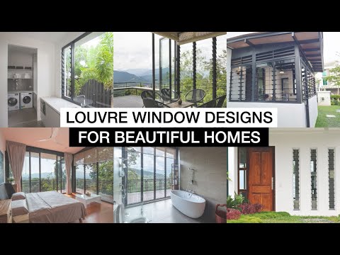 Louvre Window Designs for Beautiful Homes