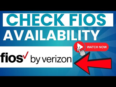 Check Fios Availability β¬π