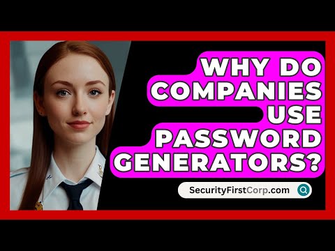 Why Do Companies Use Password Generators? - SecurityFirstCorp.com