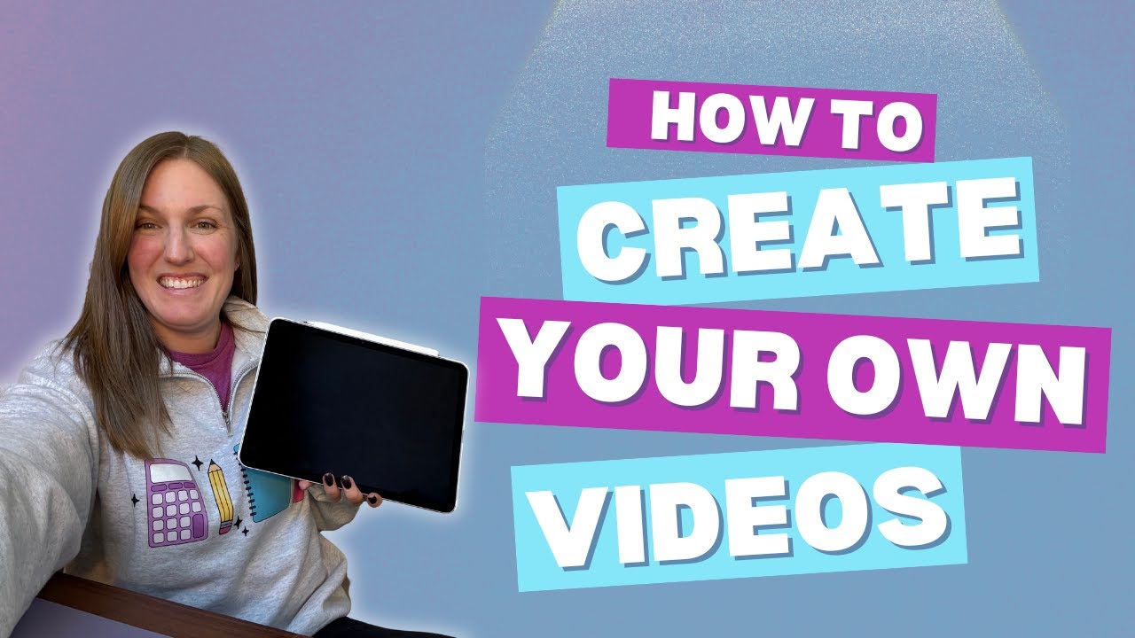 How I Make My Math Teaching Lesson Videos for YouTube (Teacher + TPT Seller Tips!)