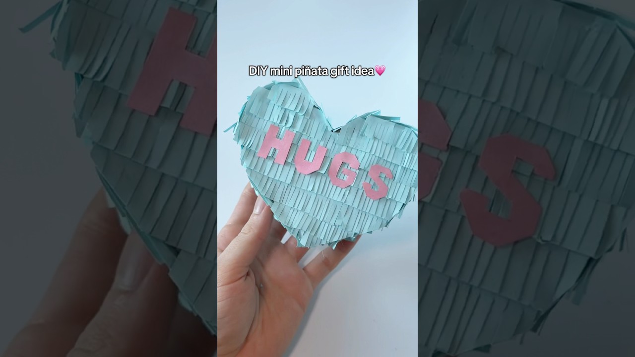 💗cute DIY gift idea Mini Piñata