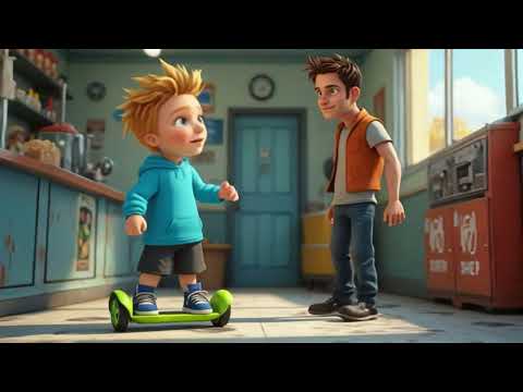 Automation Gas Station (AI Short Film)