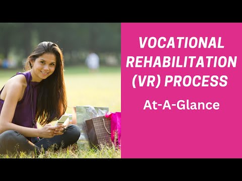 Vocational Rehabilitation (VR) Process At-A-Glance