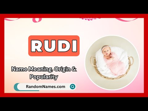 Rudi - Baby Girl Name Meaning, Origin & Popularity - RandomNames.com