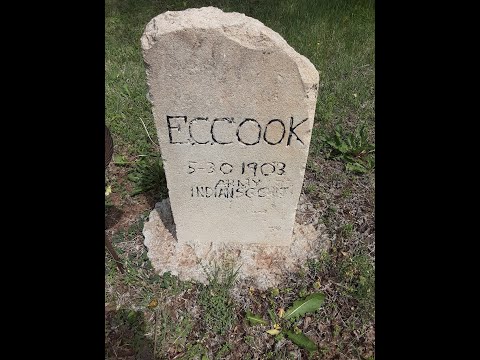 Historic tour of Union Graham cemetery Winfield, Kansas