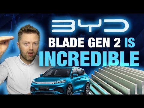 BYD’s Gen 2 Blade Battery to Power Every Model from 2025