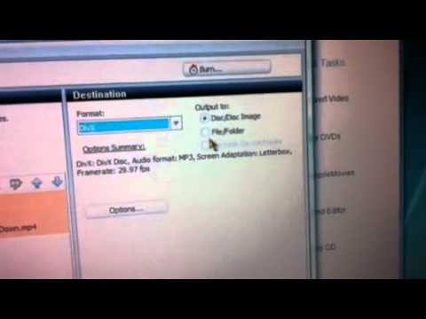 Convert to DIVX Format w/ Roxio 10